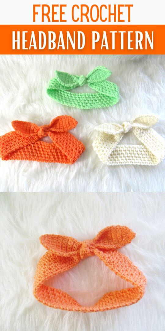 Knot Me Up Headband, Free Crochet Pattern - Crochet Dreamz