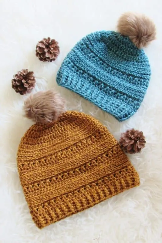 How to Crochet a Hat, Free Pattern - Crochet Dreamz