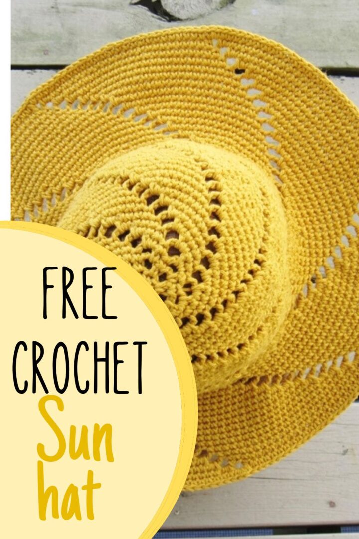 Simple Crochet Summer Hat- Make a Statement! - Crochet Dreamz