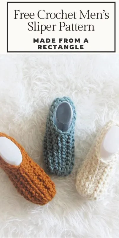 Mens Crochet Slipper Pattern Free Men's Quick And Easy Slipper Socks