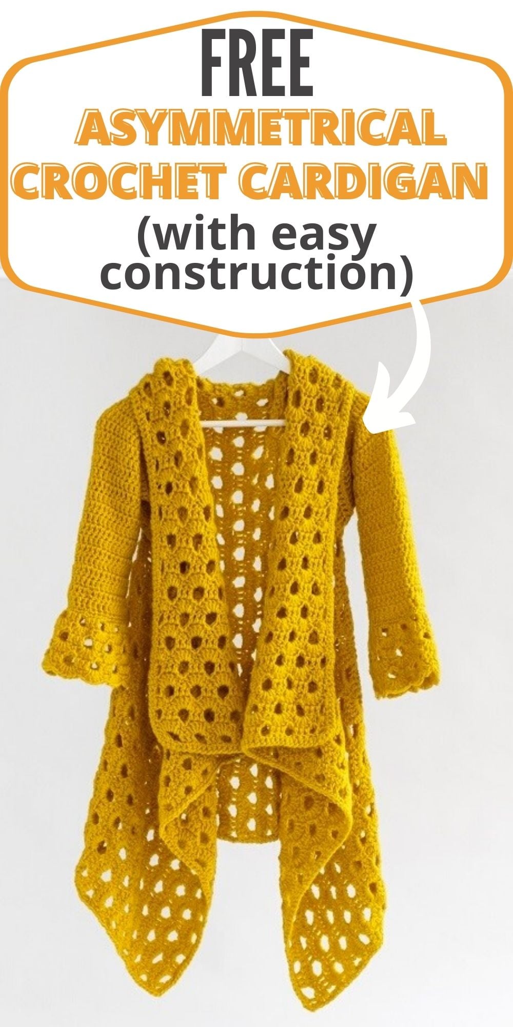 Crochet One Piece Cardigan Pattern, Grace Cardigan - Crochet Dreamz