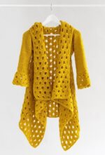 Crochet One Piece Cardigan Pattern, Grace Cardigan - Crochet Dreamz