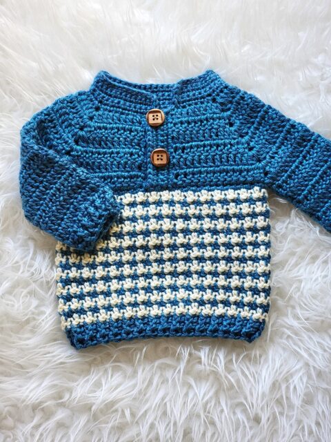Free Crochet Toddler Sweater Pattern - Crochet Dreamz
