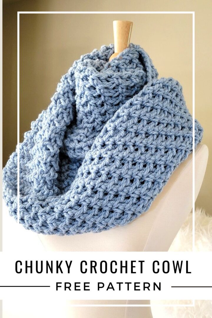 Easiest Free Crochet Cowl Pattern - Crochet Dreamz
