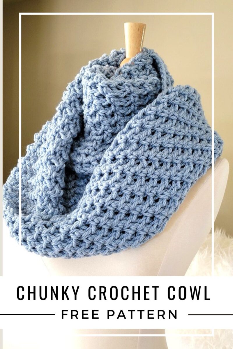 Easiest Free Crochet Cowl Pattern - Crochet Dreamz