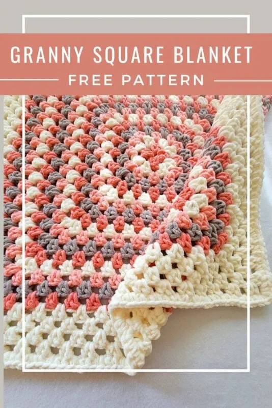 Granny Square Blanket Pattern - Crochet Dreamz