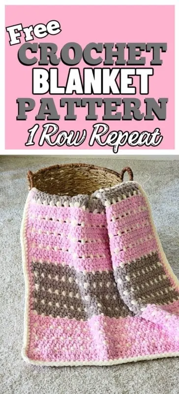 Chunky Baby Blanket Crochet Pattern - Crochet Dreamz