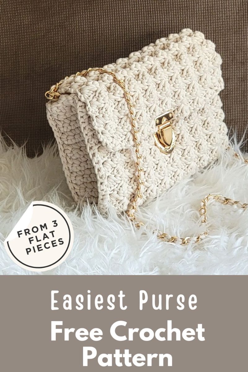 Crochet Purse Pattern (FREE) - Crochet Dreamz