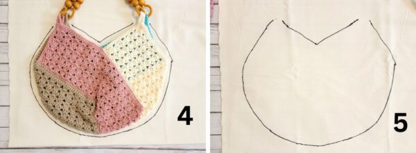 Easy Crochet Bag form 4 Rectangles, Spring Fling Bag - Crochet Dreamz