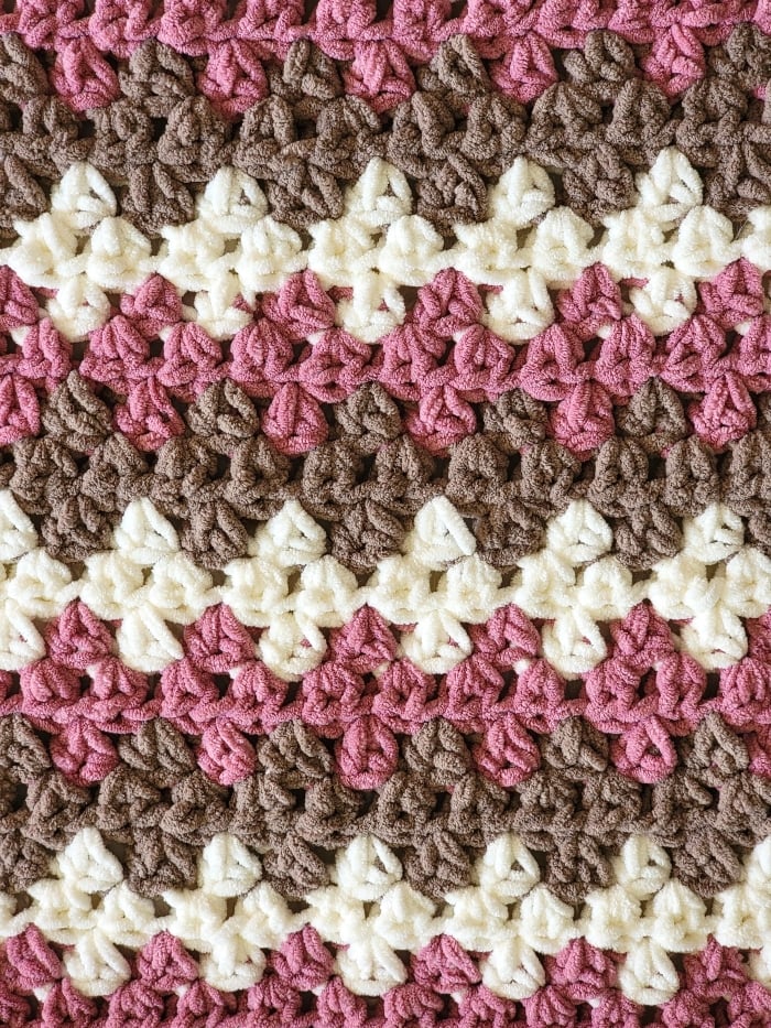 Diamond Crochet Blanket Pattern, Lucky Charm Blanket - Crochet Dreamz