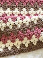 Diamond Crochet Blanket Pattern, Lucky Charm Blanket - Crochet Dreamz