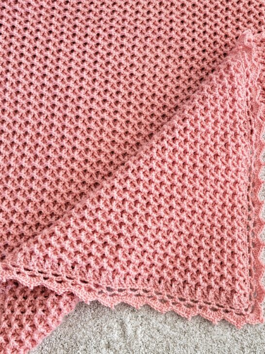 Crochet Blanket with 3 Weight Yarn, Vintage Vibes Blanket - Crochet Dreamz