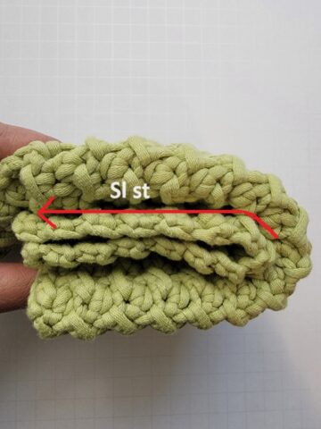 Trifold Crochet Wallet Pattern Made from 1 Flat Piece
