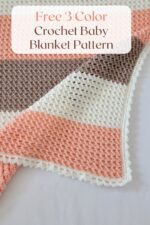 Crochet 3 Color Blanket Afghan Pattern, Cuddle Clouds Blanket - Crochet ...
