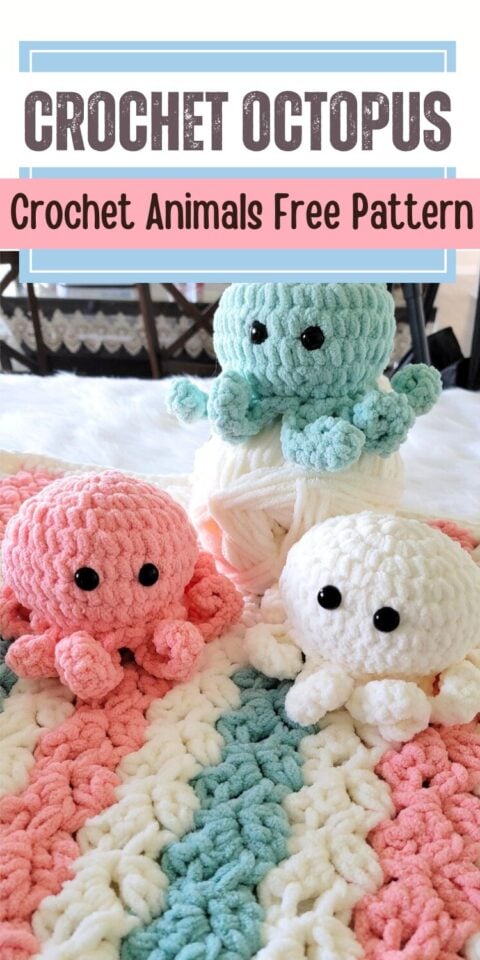 40 Minute Crochet Octopus (No Sew) - Crochet Dreamz