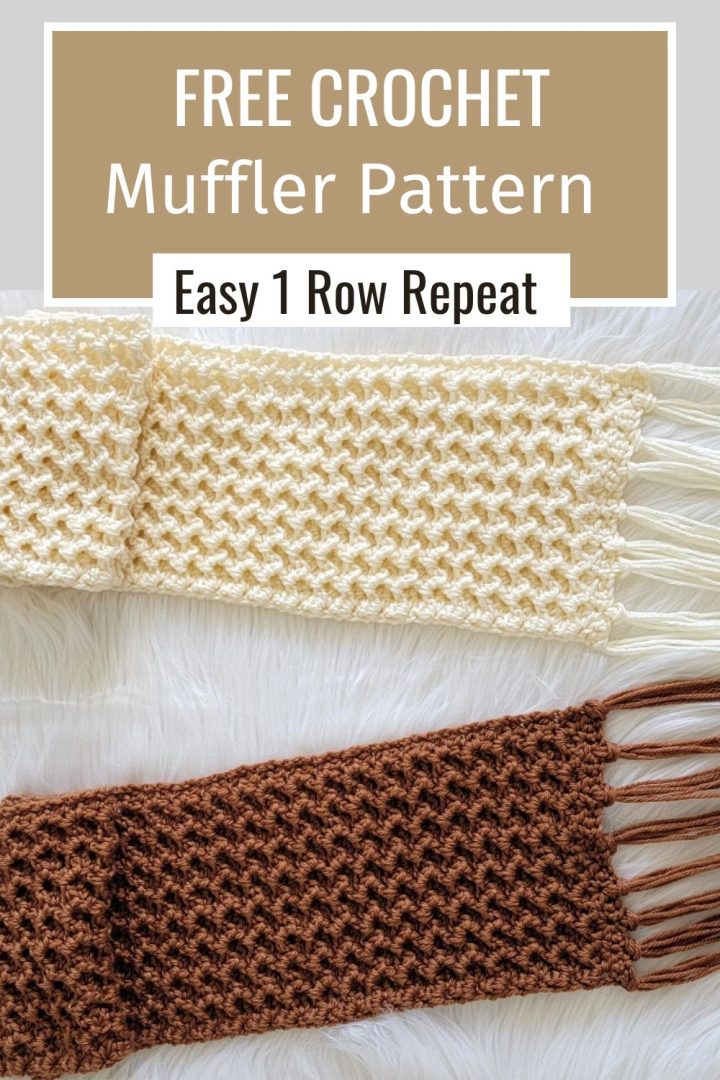 Crochet Winter Scarf (Free) - Crochet Dreamz